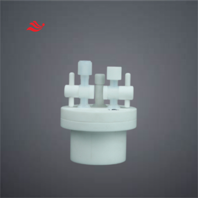 PTFE Reaction Tank with Two Valve- Corrosion resistance Custom size ...